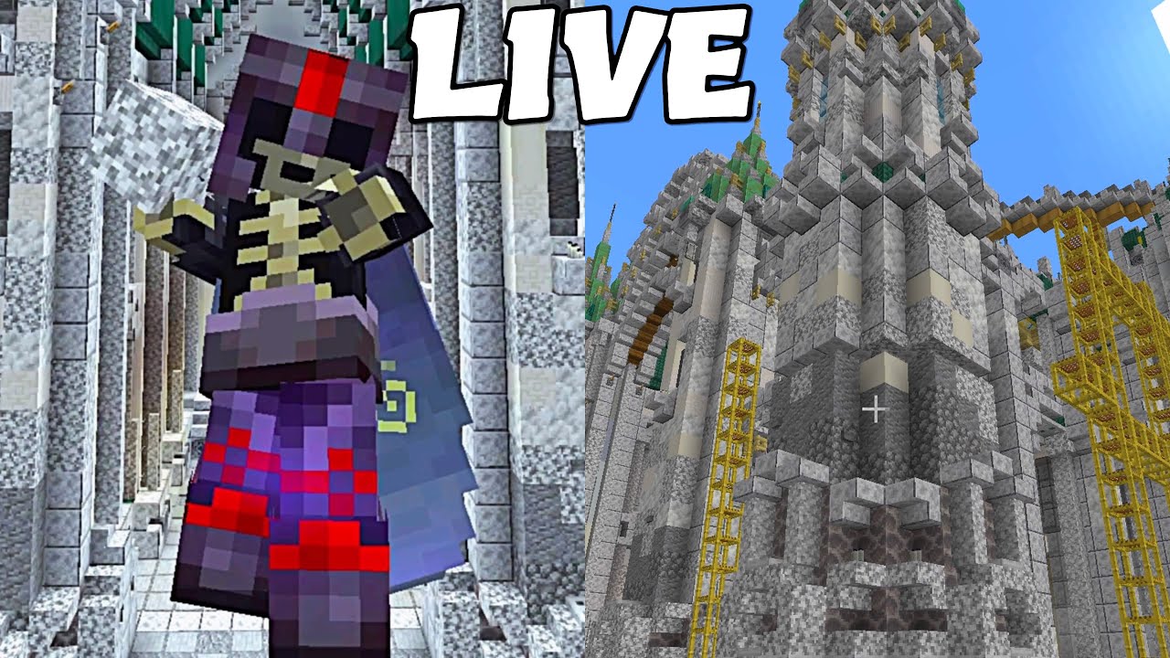 KK 9|LIVE!!! The Spawn Towers!!! [Minecraft Bedrock 1.20] - YouTube