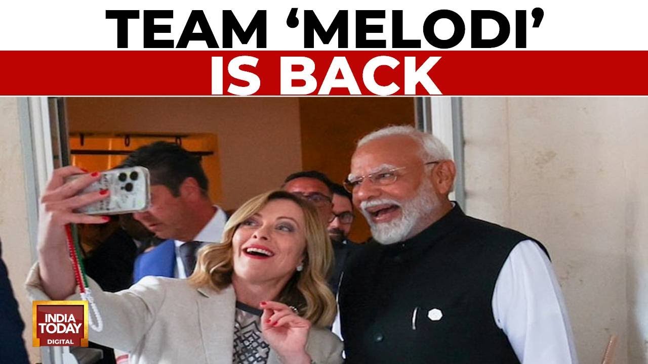 G7 Summit News: Modi-Melodi Selfie Video Drops | The Melody Moment ...