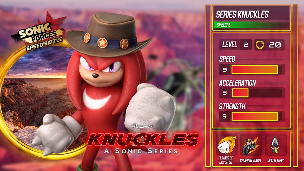 Series Knuckles | Sonic Forces : Speed Battle - YouTube