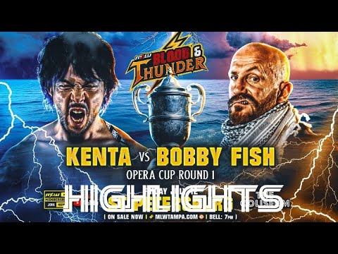 KENTA vs Bobby Fish | MLW Blood & Thunder'24 | Highlights - YouTube