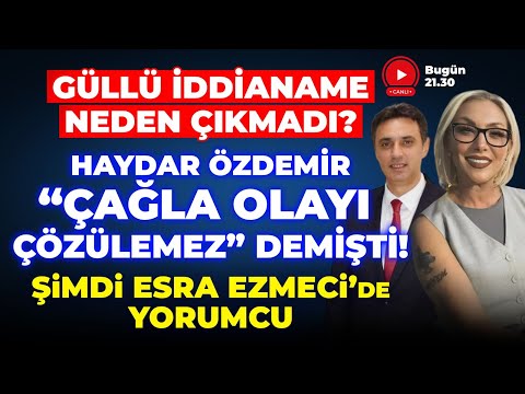 GÜLLÜ İDDİANAME NEDEN GECİKTİ? ŞOK DETAYLAR! Haydar Özdemir “Çağla Olayı Çözülemez”Demişti! 