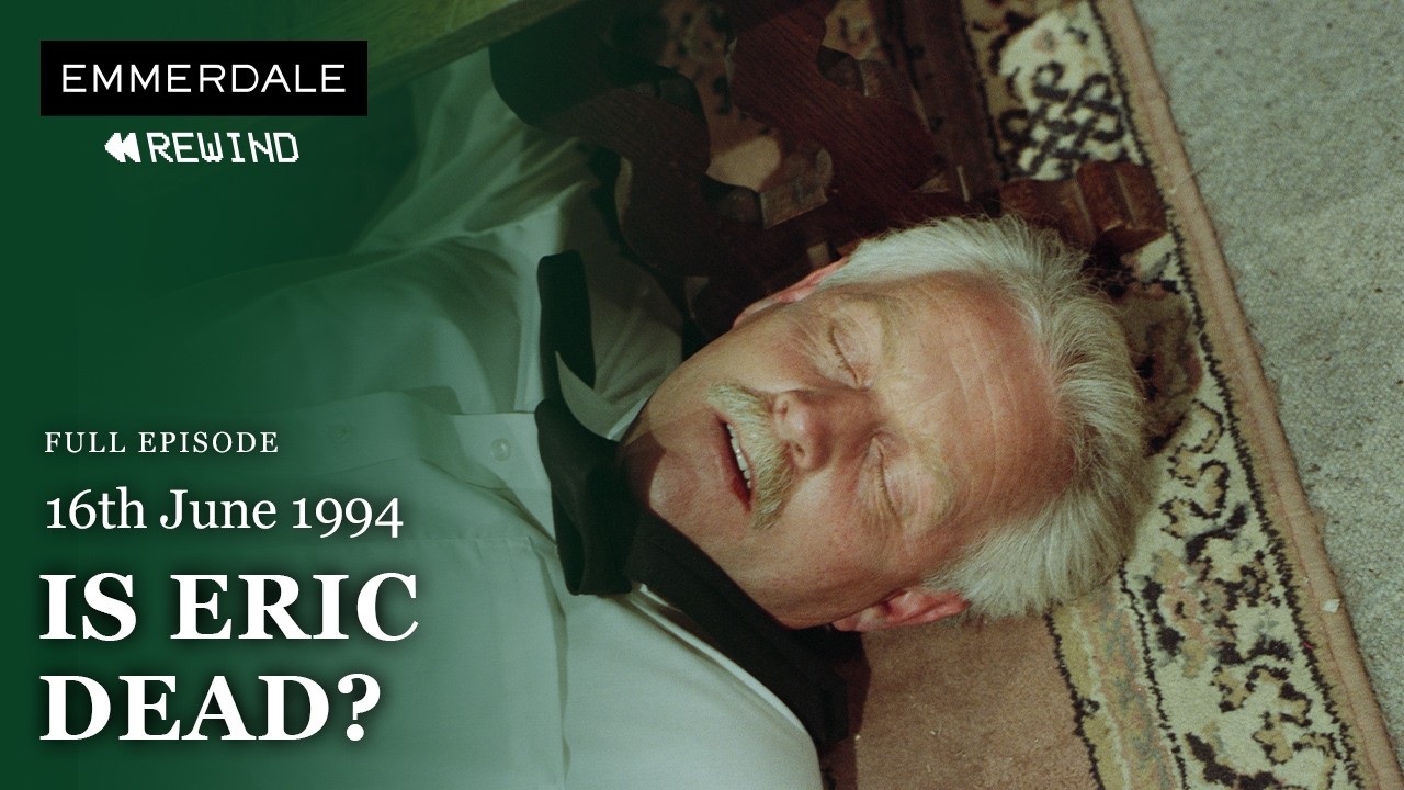 Is Eric DEAD? | 16th June 1994 | Emmerdale Rewind - YouTube
