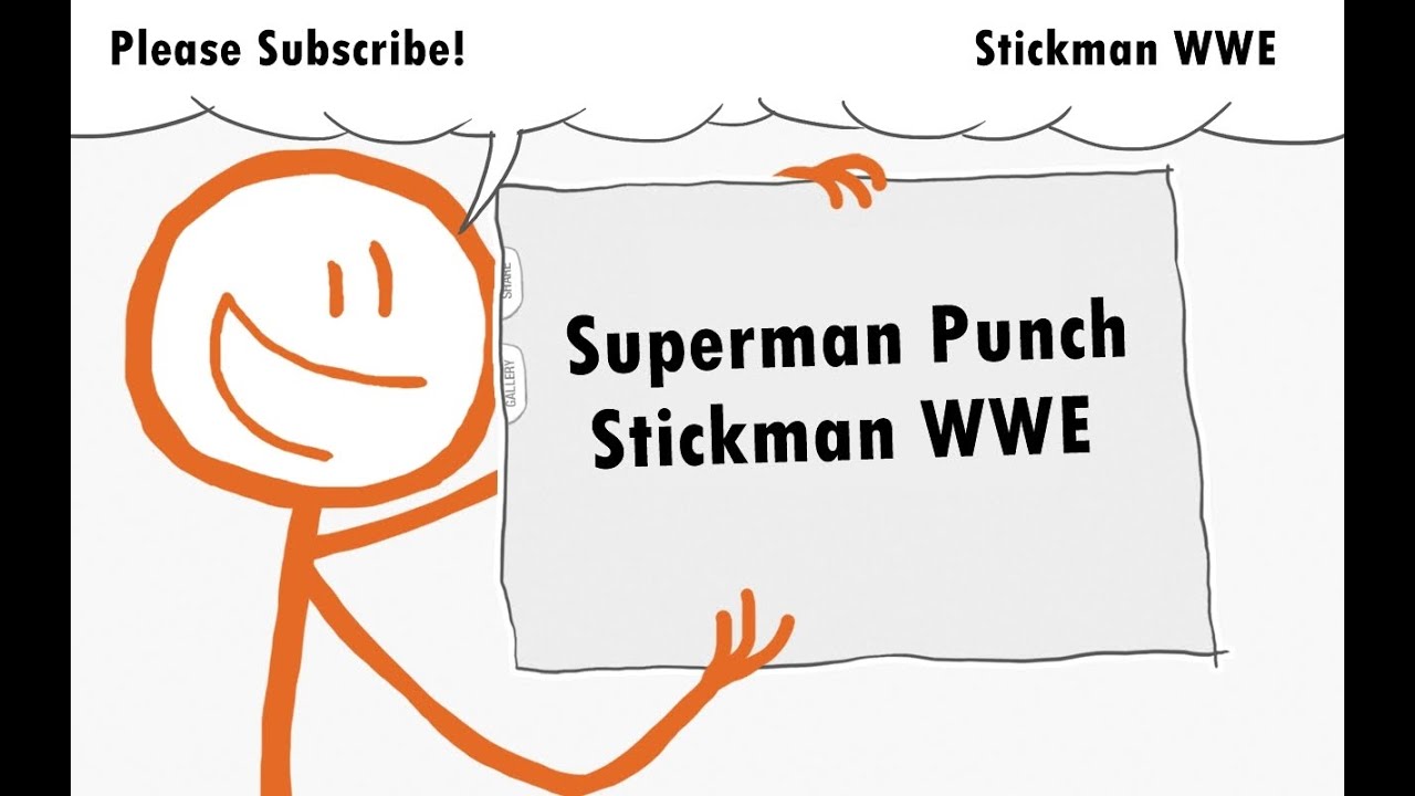 Stickman Superman Punch / Stickman WWE / Roman Reigns - YouTube