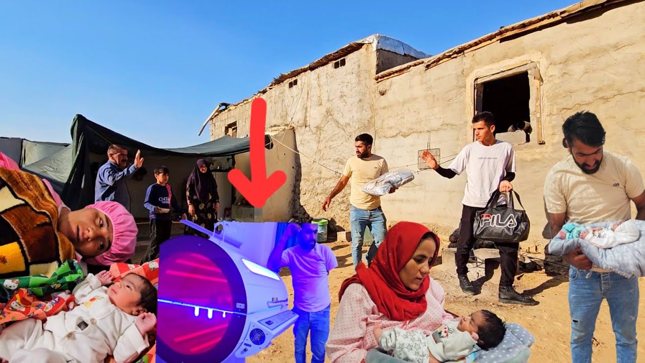 "Little Light's Healing Journey: Elena's Baby Overcomes Jaundice"🤱😢😢 ...