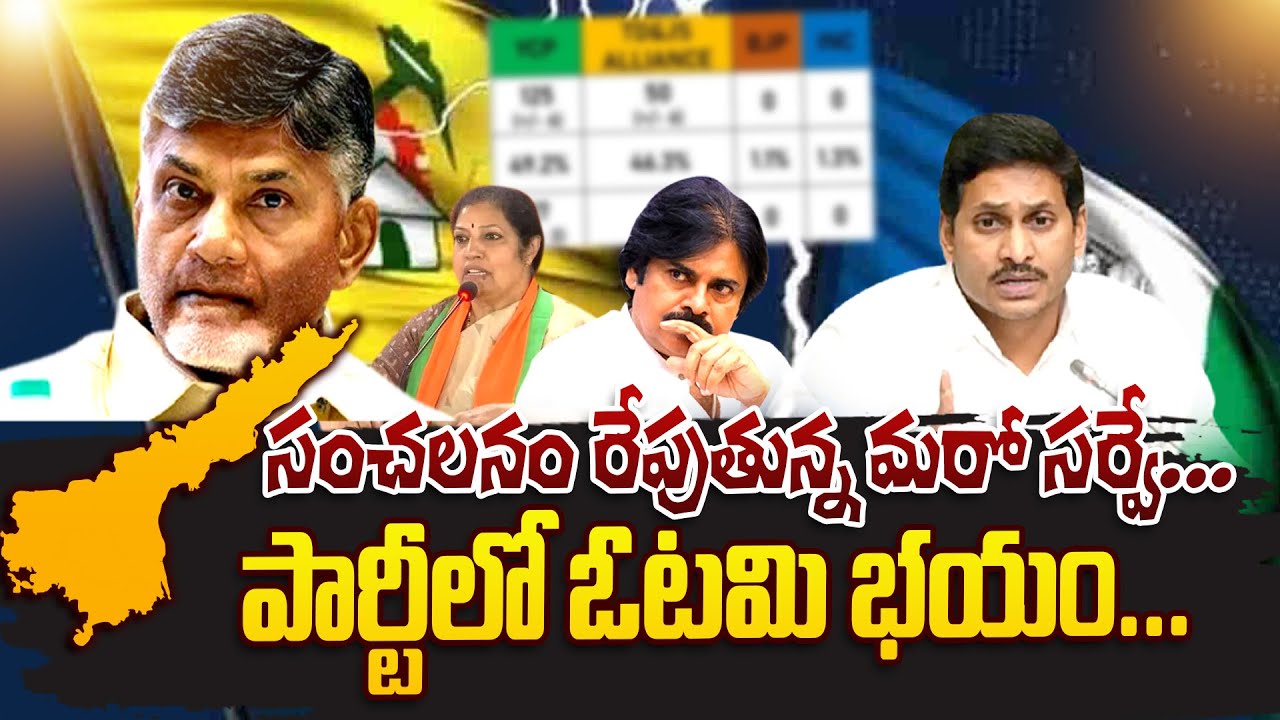 Final Survey Over Who Will Win AP Elections | AP Next CM 2024 Latest ...