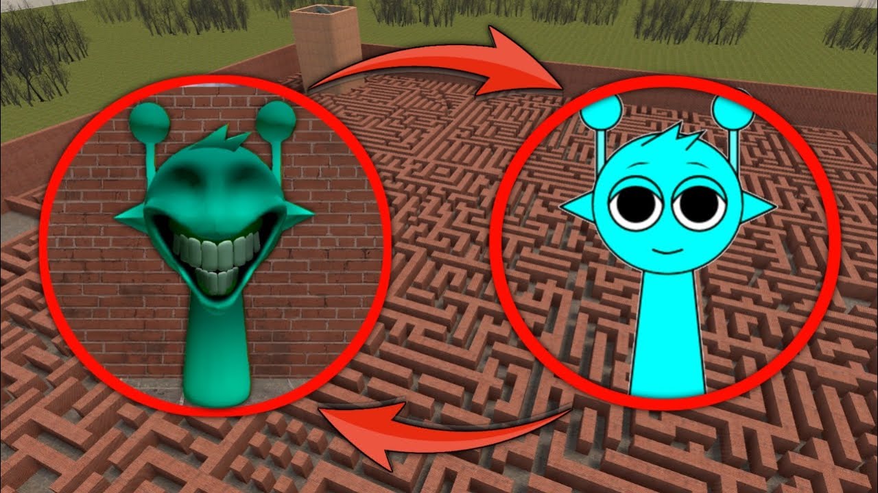 I Summon NEW DIAMOND SPRUNKI in Maze Garry's Mod! #20 - YouTube