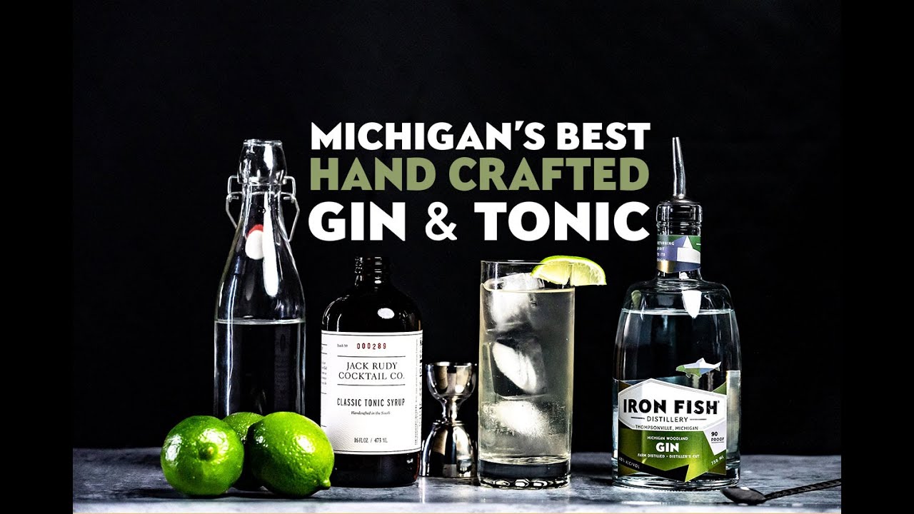 Michigan's Best Handcrafted Gin & Tonic - YouTube