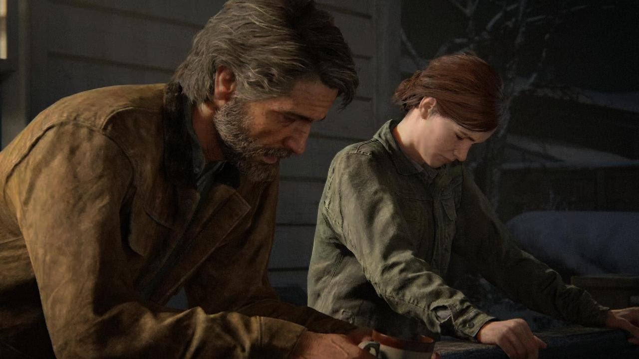 The Last of Us Part II Remastered ellie says her peace to joel - YouTube