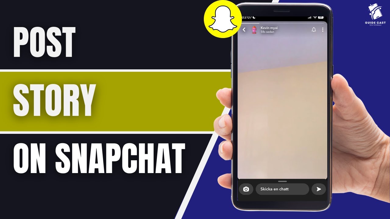 How To Post a Story on Snapchat | Make a story in Snapchat (2024) - YouTube