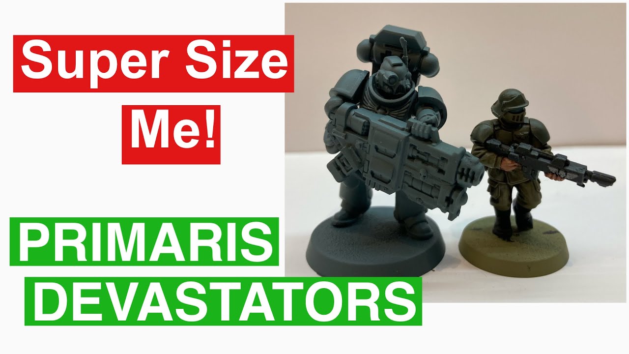 40k Primaris Devastators Conversion - YouTube