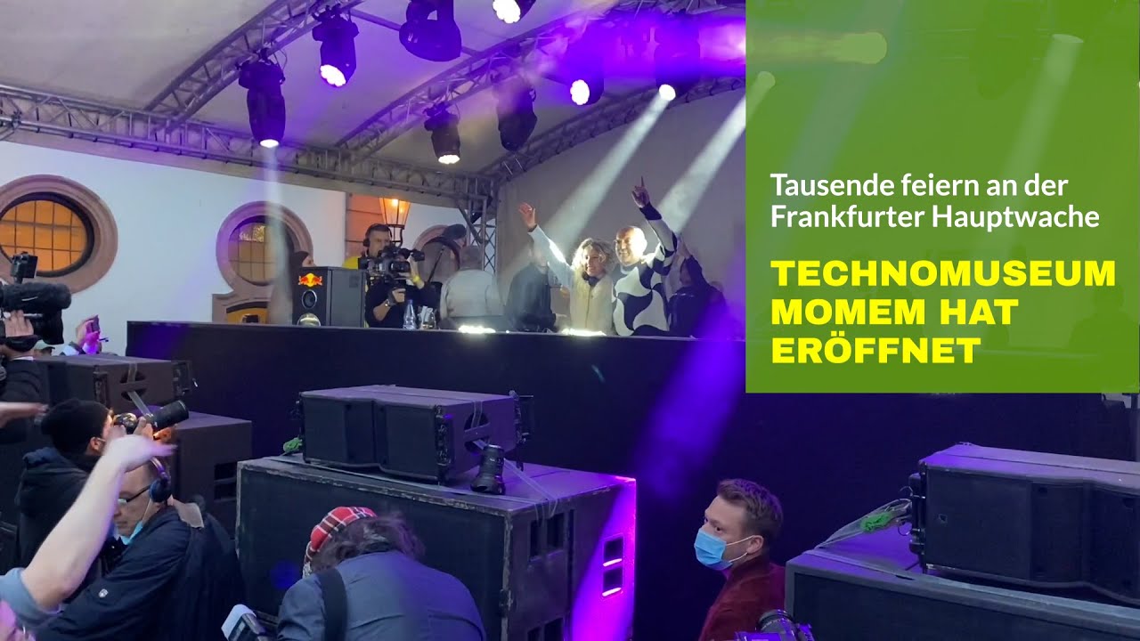 Momem eröffnet in Frankfurt - YouTube