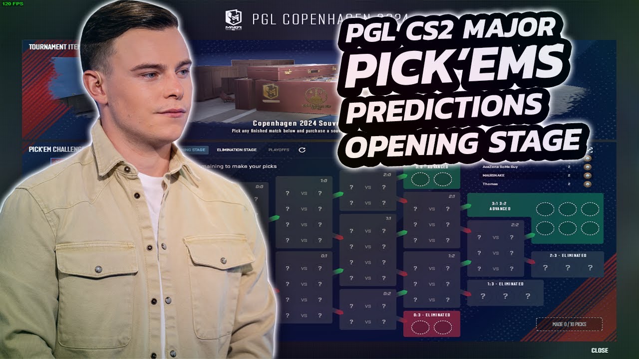 PGL CS2 MAJOR OPENING STAGE PICKEMS - GUARANTEED DIAMOND COIN - YouTube