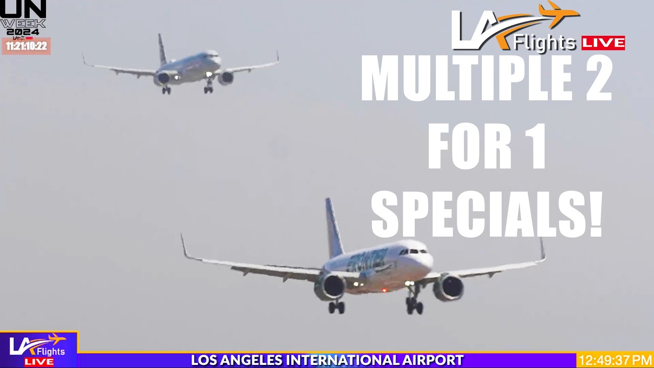 LIVE AIRPORT: Los Angeles (LAX) | LIVE Plane Spotting - YouTube