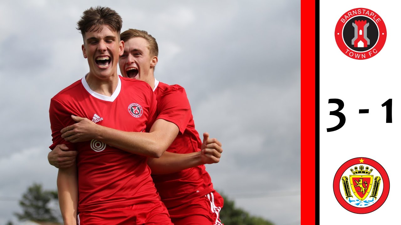Barnstaple Town 3 - 1 Saltash United | FA Cup Extra Preliminary Round ...
