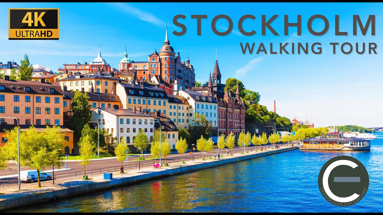 Stockholm Virtual Walking Tour | Ultra 4K - YouTube
