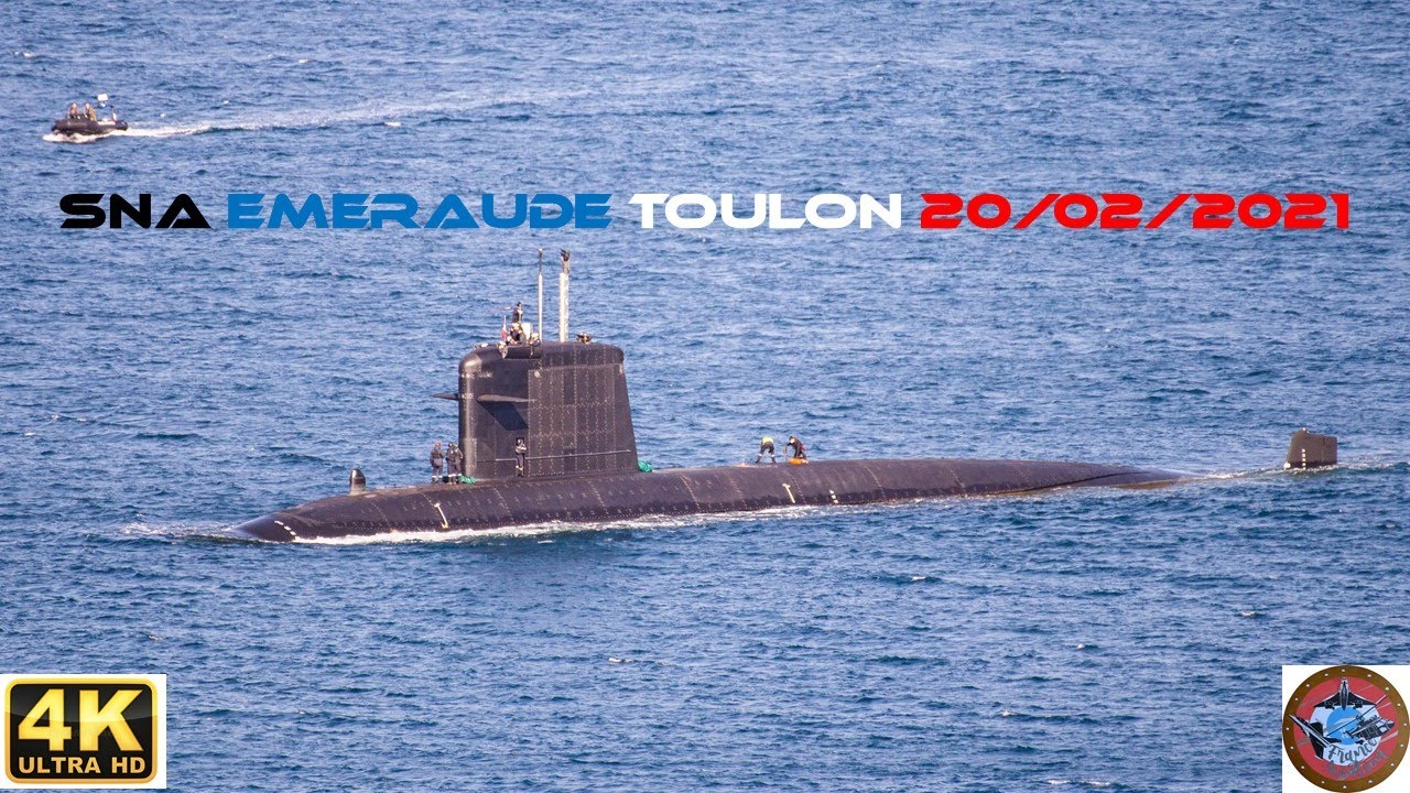 SNA de la Classe RUBIS 20 février 2021 Sous Marin Nucléaire d'Attaque ...