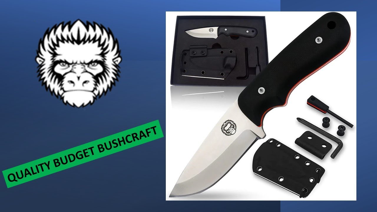 "THE REDLINE" FULL TANG SURVIVAL NECK KNIFE WITH G10 HANDLE - YouTube