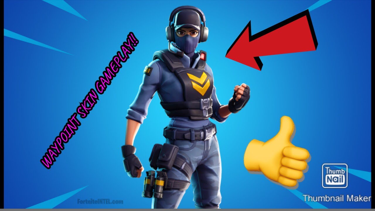 Fortnite-Waypoint Skin Gameplay!!! Sniper Shootout!!!! - YouTube