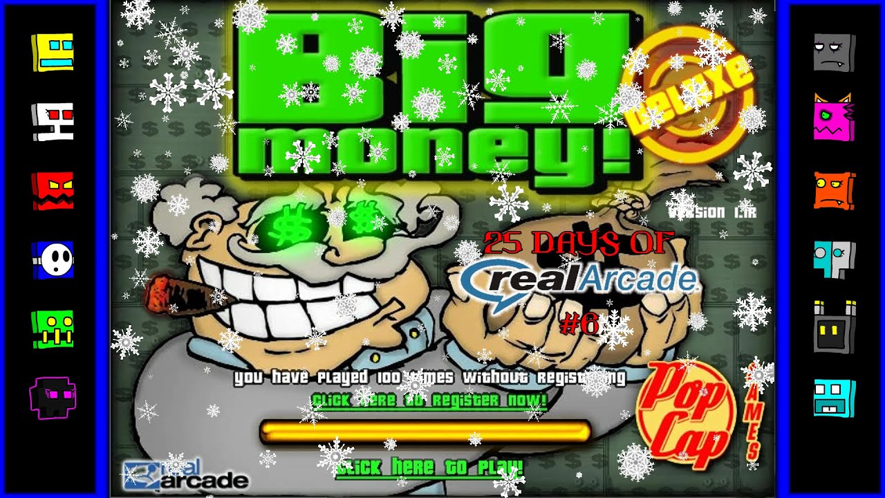 25 Days of RealArcade Day #6 | Big Money Deluxe Action Mode (Normal ...