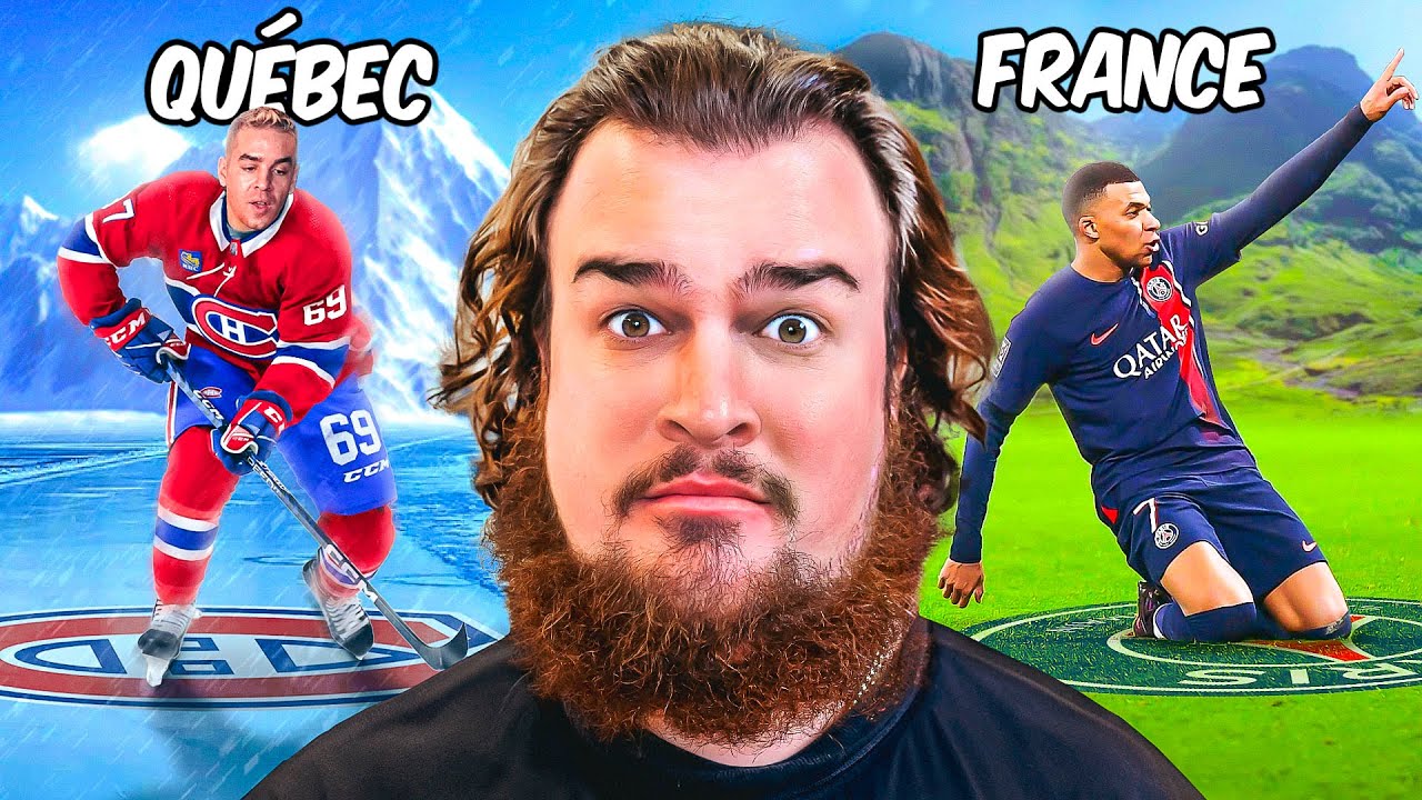 On compare les SPORTS les plus POPULAIRES ! Football (soccer**) vs hockey (Ft.Antoine Pilon ...