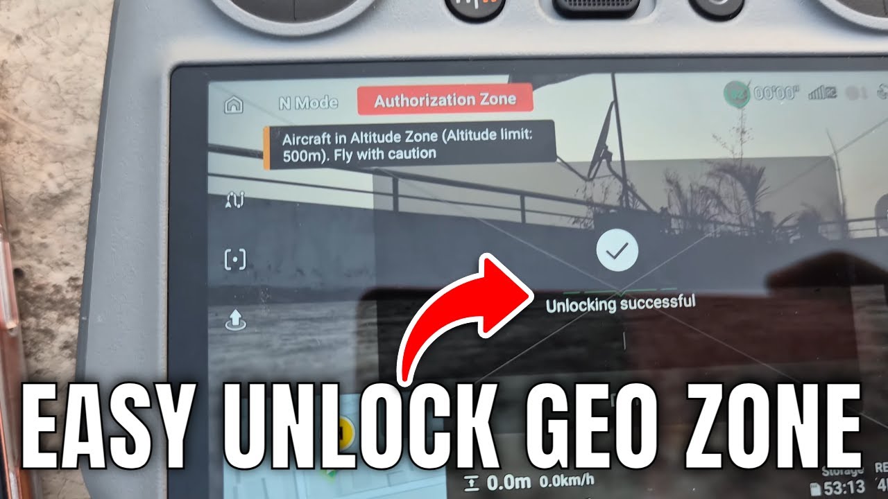 Dji Mini 5: How to fly drone in restricted/authorization zone | unlock ...