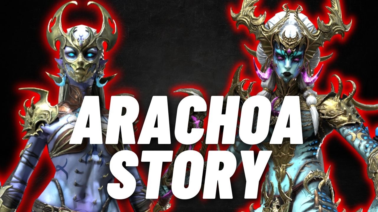 OFFICIAL MYTHIC Arachoa Moonspinner LORE! RAID Shadow Legends - YouTube