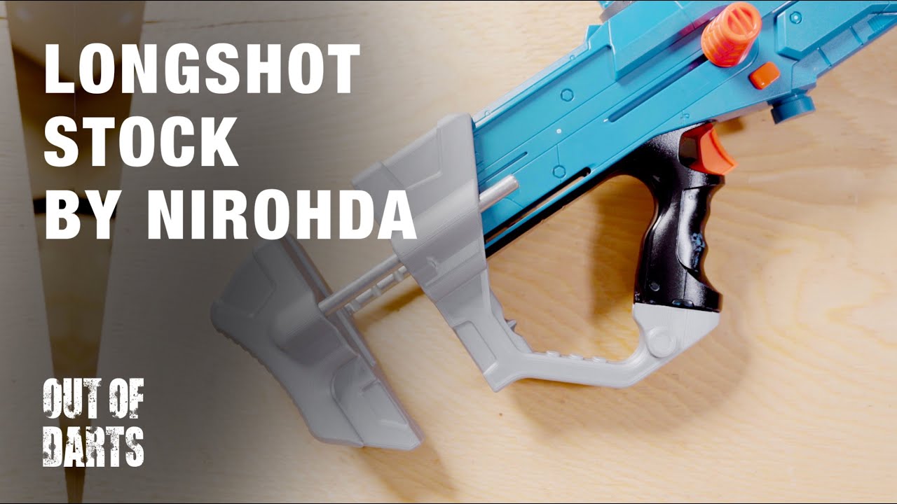 3D Printed Longshot stock by NIROHDA - YouTube