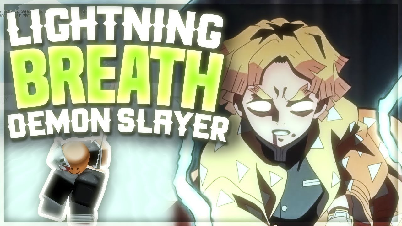 LIGHTNING BREATHING SHOWCASE! ITS SO OP! DEMON SLAYER | ROBLOX - YouTube
