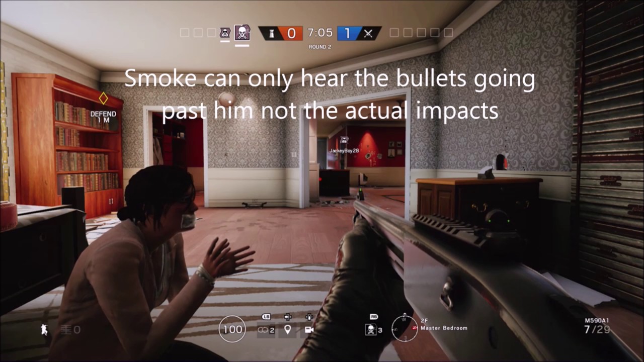 Proof there are hitmarkers in Rainbow Six: Siege - YouTube