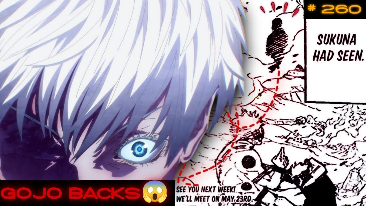 Chapter #260 Gojo Backs 😱| NOW HE IS THE STRONGEST GHOST - YouTube