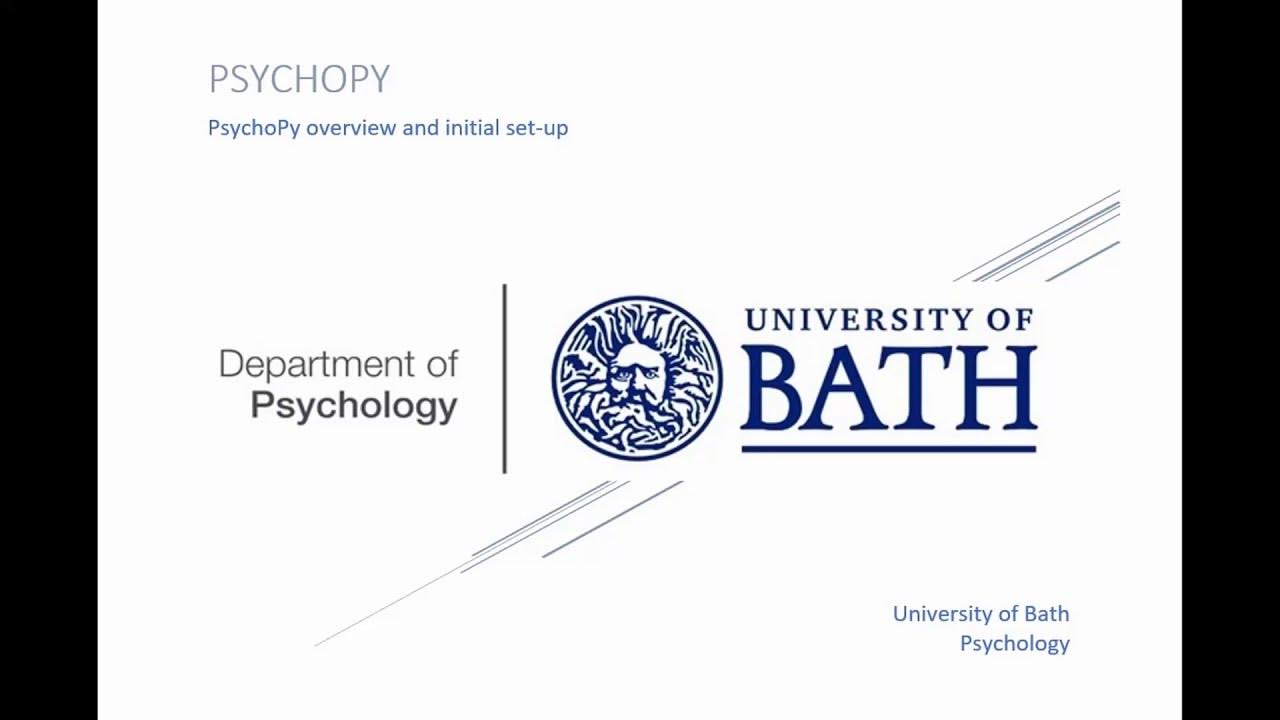 PsychoPy guide part 1 - YouTube