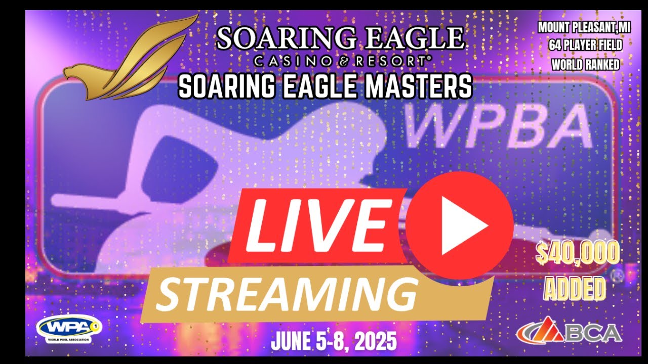 WPBA 2025 Soaring Eagle Masters Janet Atwell vs. Caroline Pao - YouTube