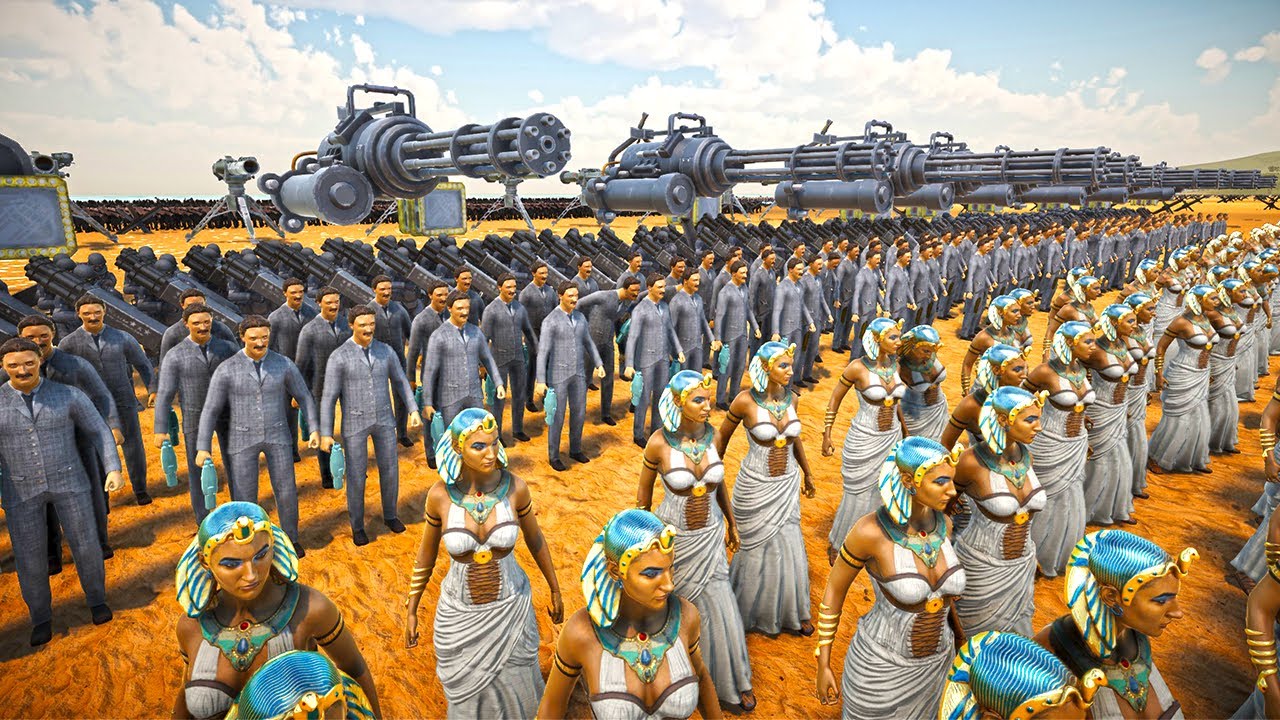 Minigun sniper, Tow-Missile & RAMBO vs 3.3 Million Vampire, Alien ...