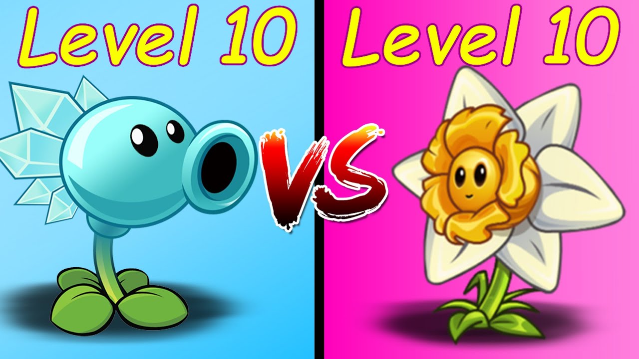 Snow Pea VS Draftodil - Who Will Win? - PVZ 2 Plant vs Plant - YouTube