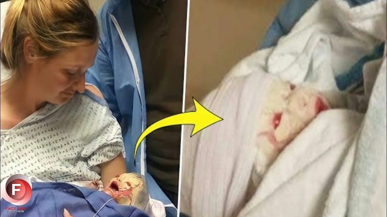 The mother couldn't stop screaming when she realized what she give ...