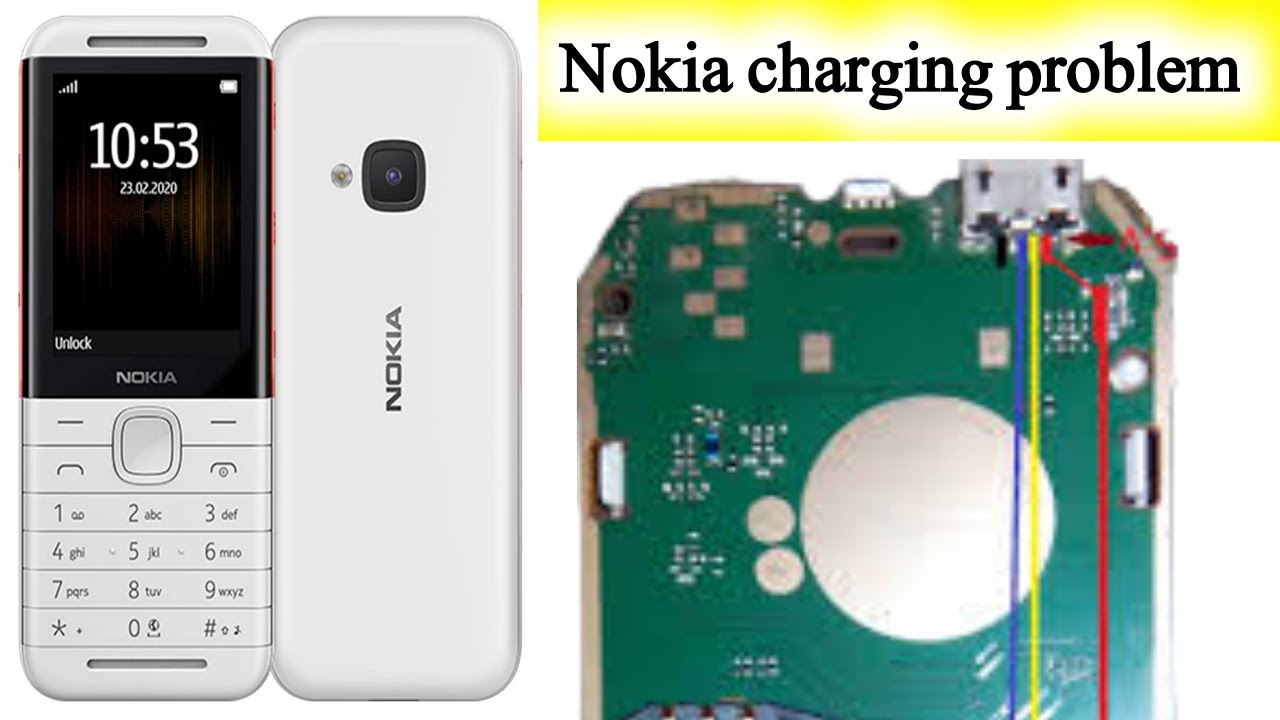 How to change charging port nokia all model - YouTube