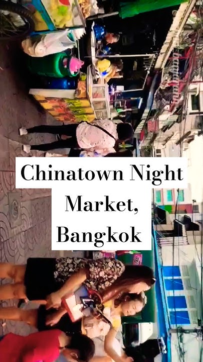 Bangkok street food market - YouTube