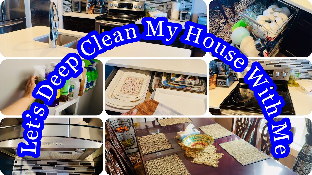 Let’s deep clean my house with me | Cleaning motivation | What I use to ...