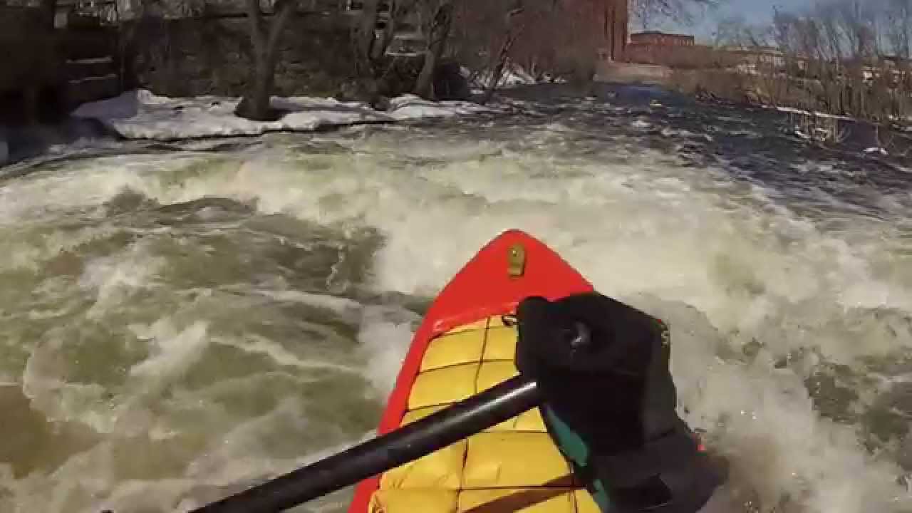 A Tale Of Two City Runs- Concord River, Lowell MA 3/25/15 - YouTube