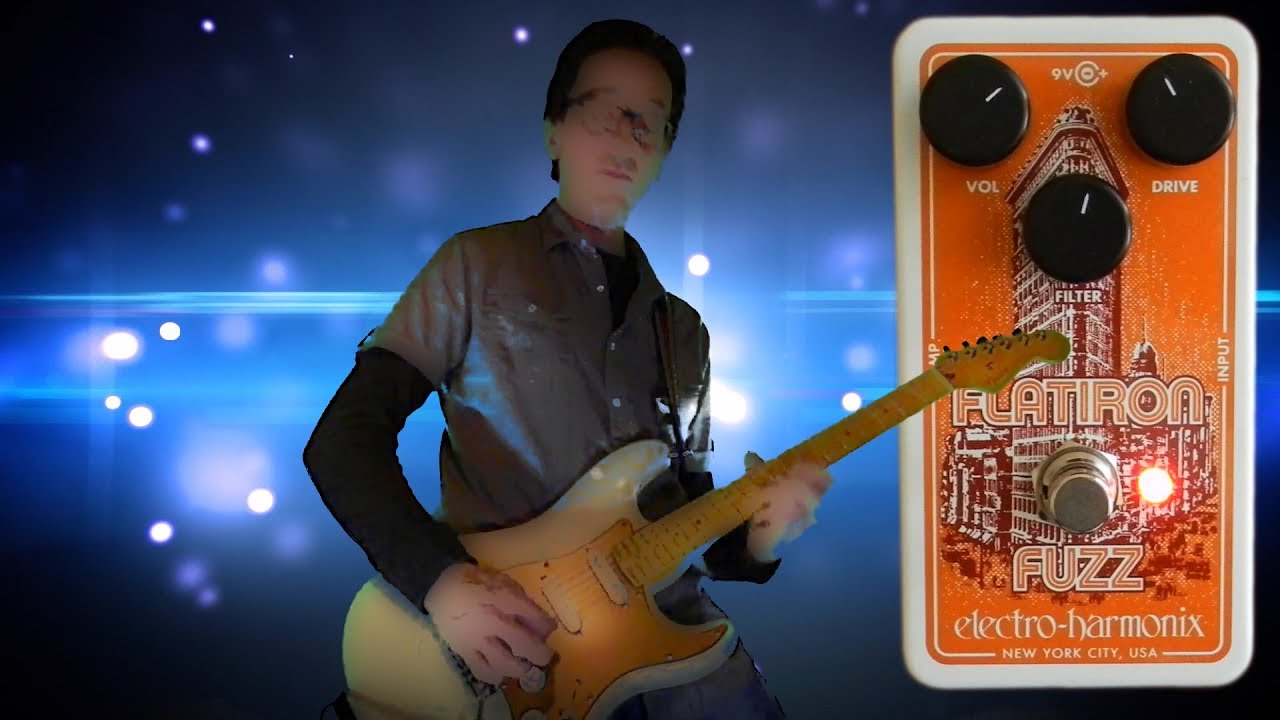 EHX electro-harmonix FLATIRON Fuzz Distortion - YouTube