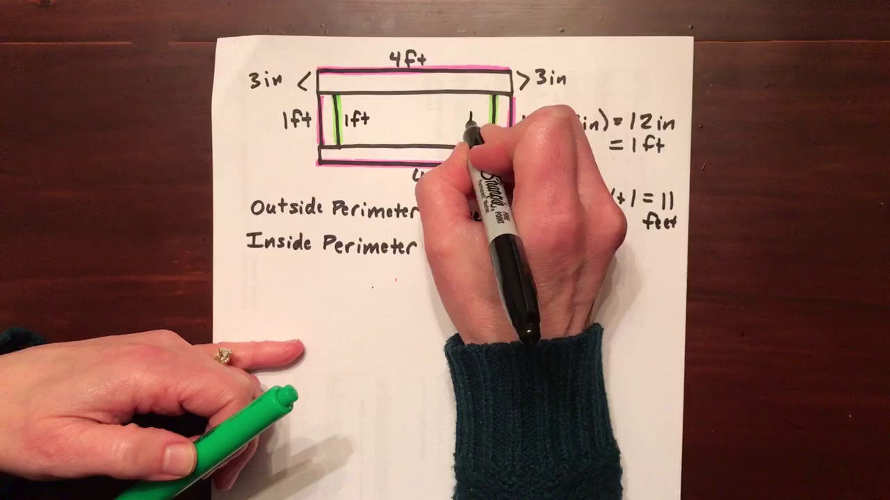 Outside and inside perimeter - YouTube