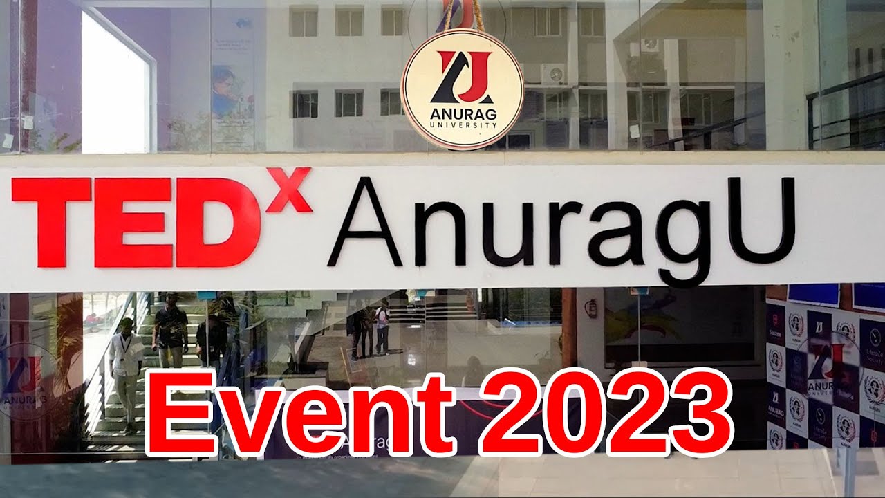TEDexAnuragU Event 2023 | Anurag University Hyderabad | #sakshiyouth ...