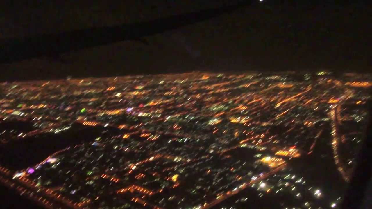 Jeddah Saudi Arabia from the air at night,,Fantastic Lighting - YouTube