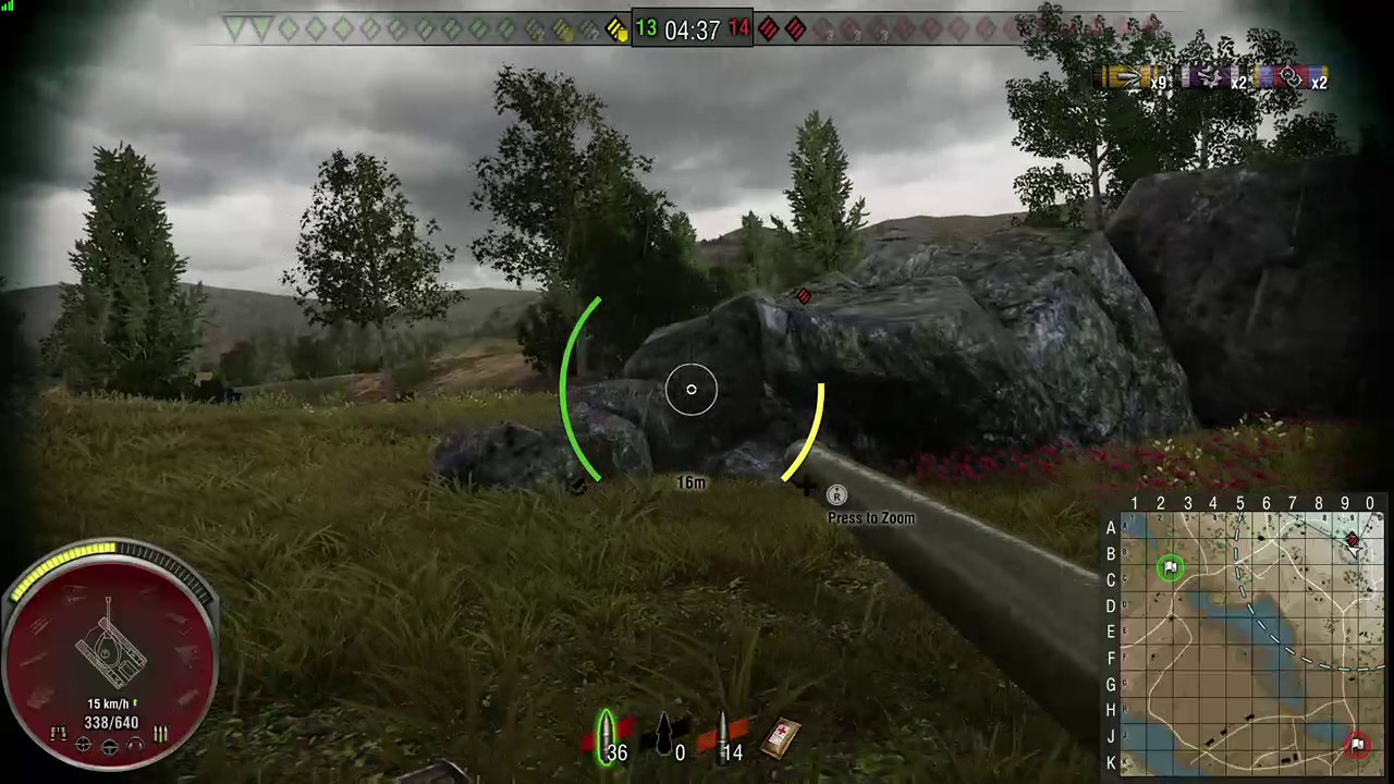 World of Tanks last tank standing - YouTube