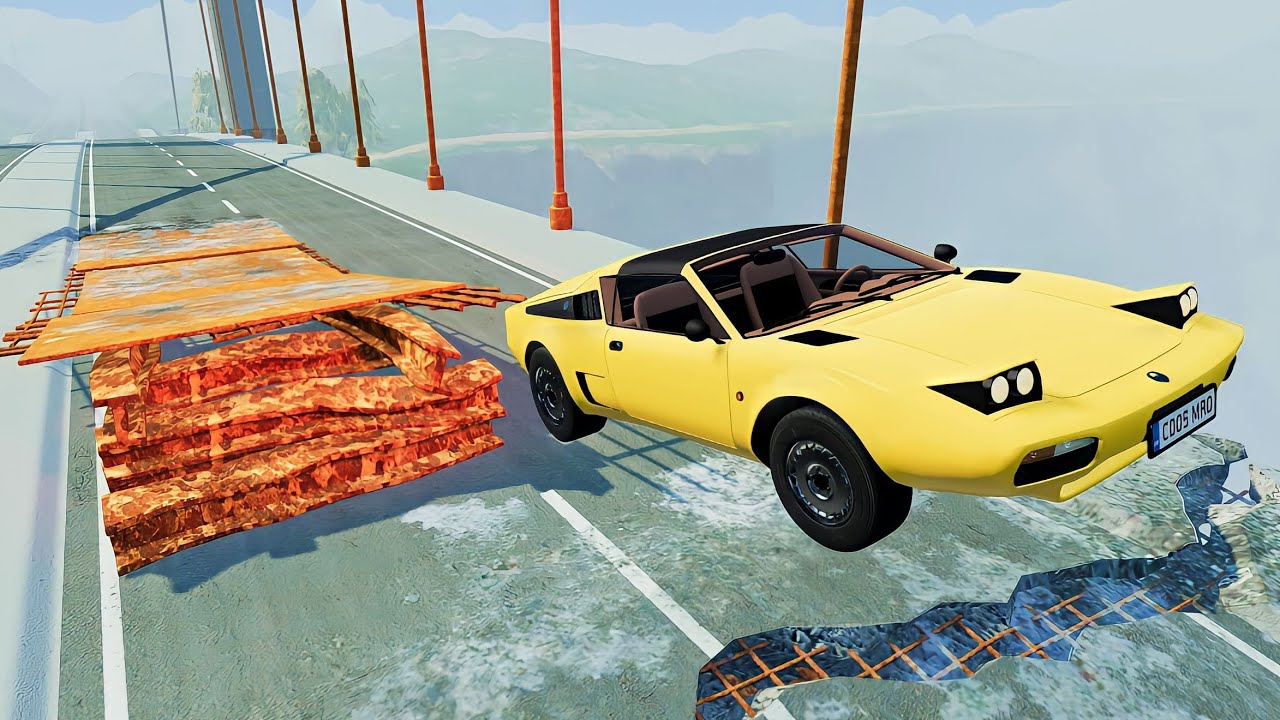 Car Vs Crash Hard 2.0 Map BeamNG Drive #11 Gameplay #beamngdrive # ...
