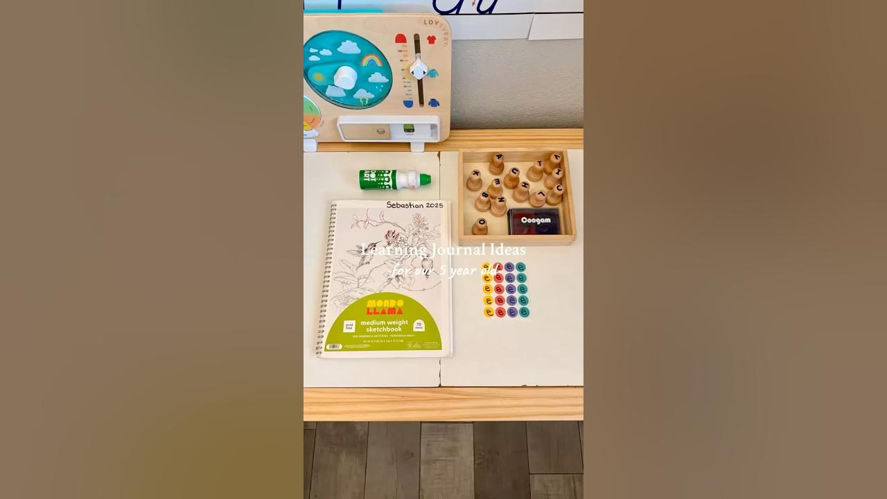 Kindergarten Activities Learning Journal for Our 3 & 5 Year Old ...