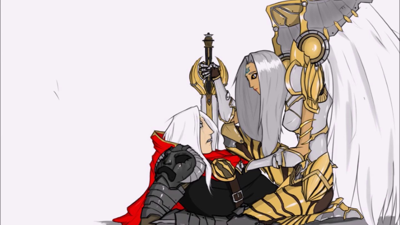 Quick Draw: War and Uriel - YouTube