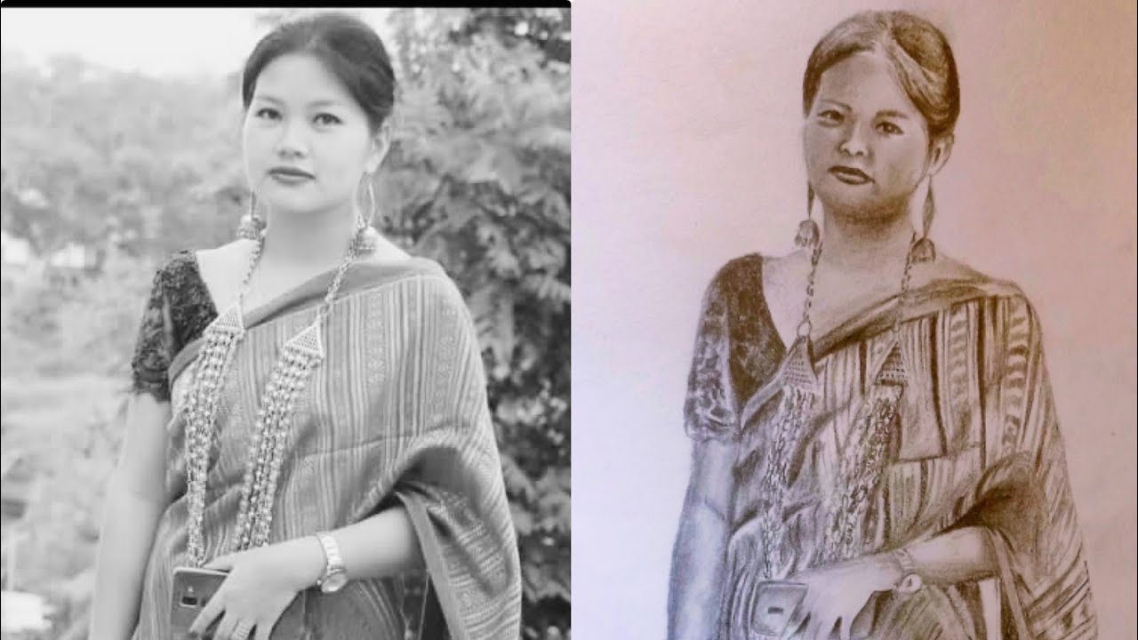 Chakma girl //traditional attire// - YouTube