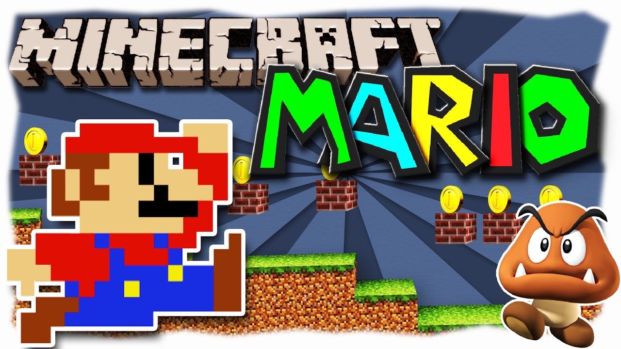 Super Mario Bros In Minecraft 1 9 Pc Edition Youtube