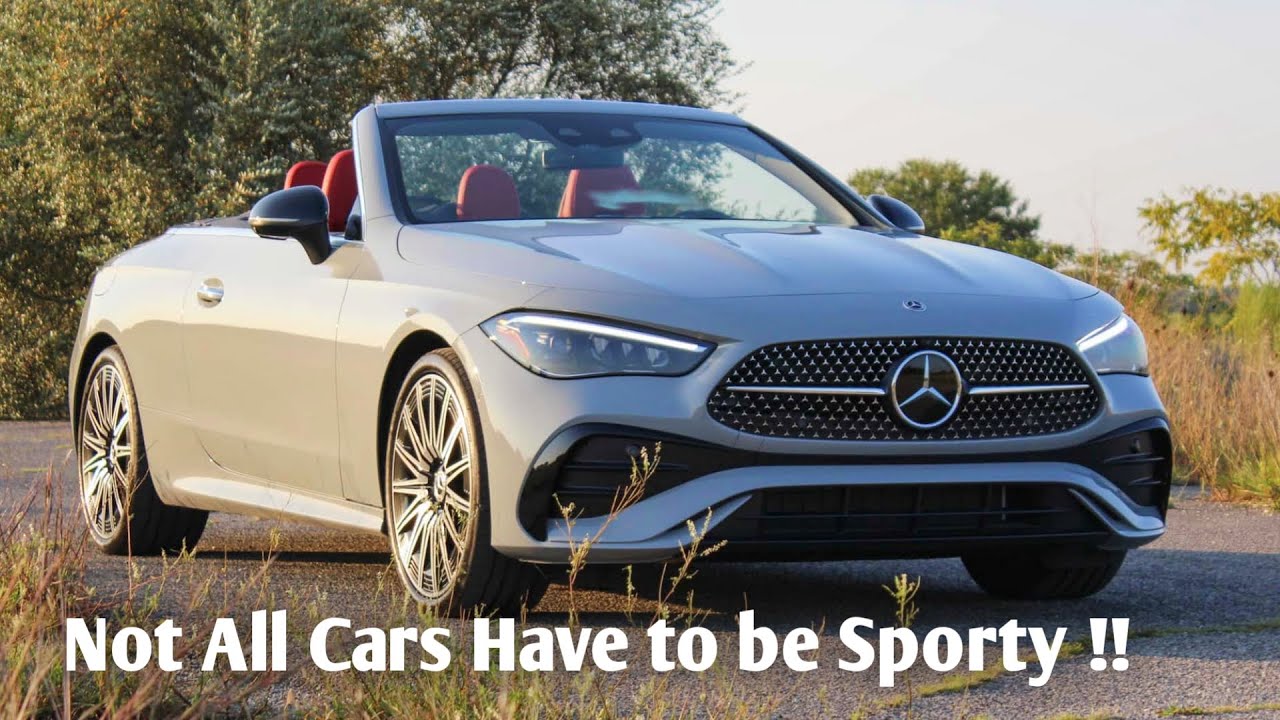 The CLE Droptop, is the first Luxury Car. As it Should be !! - YouTube